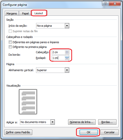 ABNT - Formatar Página: Modelo de Capa - PROFESSOR RENATO